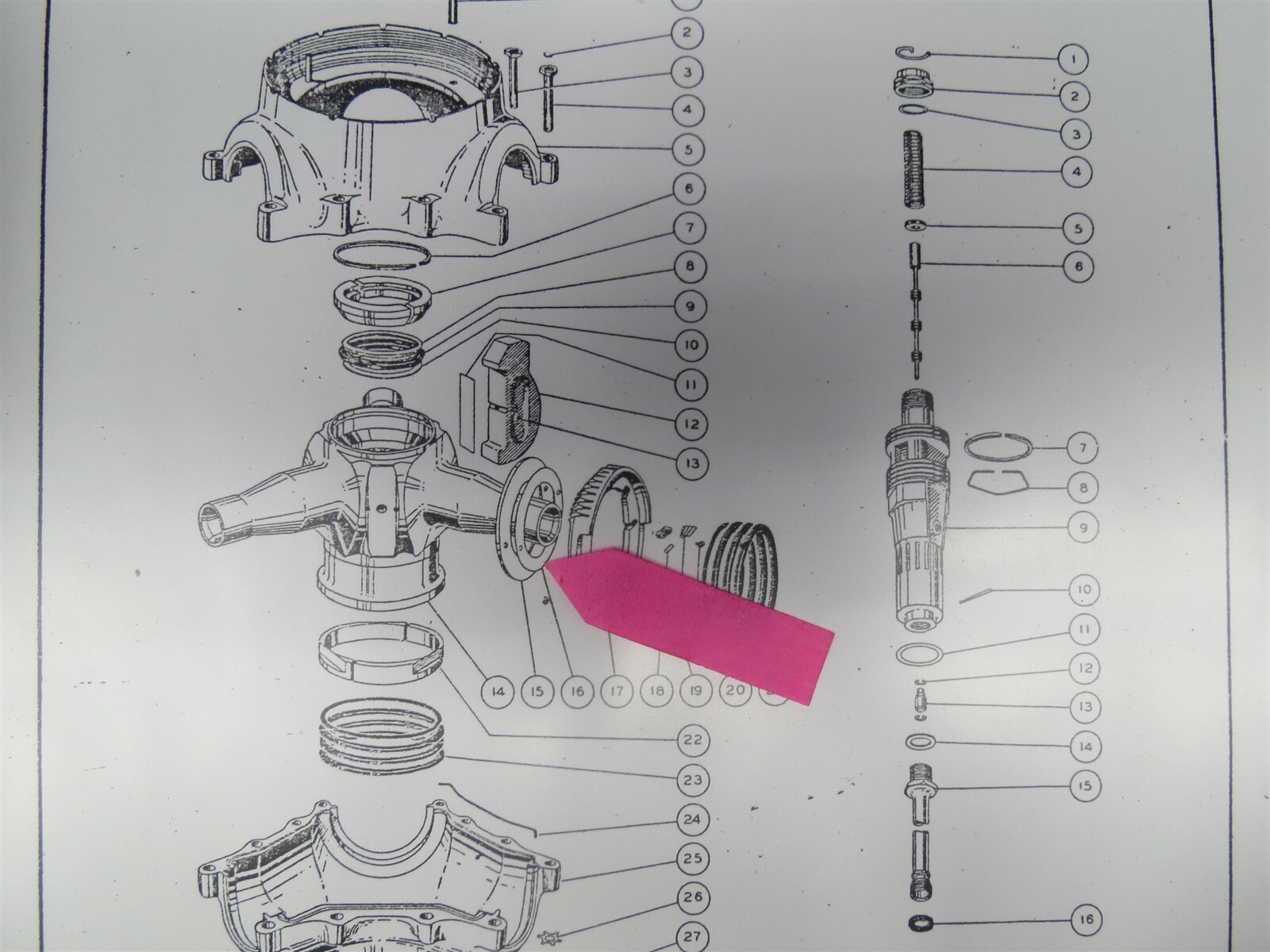(15) Hamilton Standard WWII “E” Shank Propeller Spider Shims B17 B24 ...