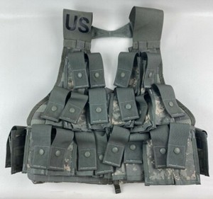 New US Army ACU Grenadier 16 Pouch Set & Fighting Load Carrier MOLLE ...