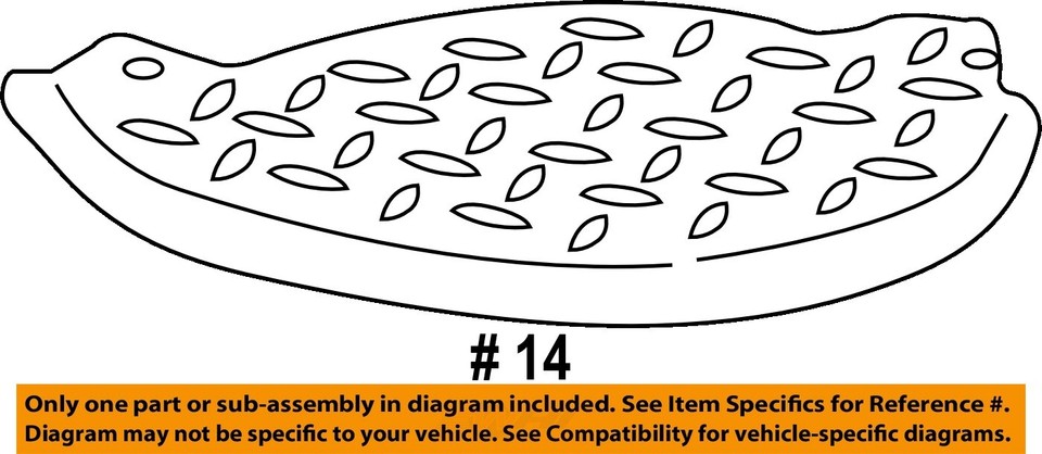 GM OEM 14-19 Sierra 1500 Rear Bumper Bumper Components-Insert Pad ...