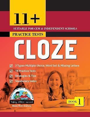 Cloze Practice Test Ser.: 11+ Cloze : Cloze Practice Tests by Jay ...