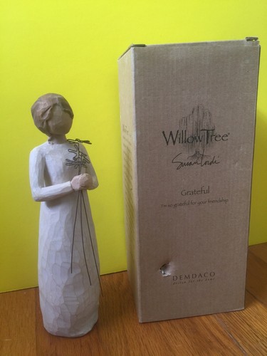 WILLOW TREE Figurine Demdaco GRATEFUL 9" tall ☆ New In Box! | eBay