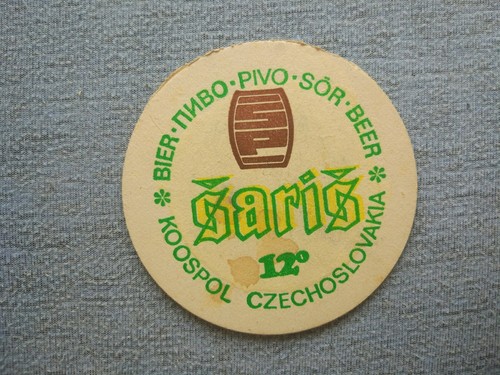 Saris Velky Saris Czechoslovak coaster / beer mat FREE SHIPPING | eBay