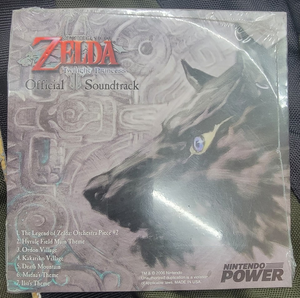 Legend of Zelda Twilight Princess Official CD Soundtrack NEW SEALED | eBay