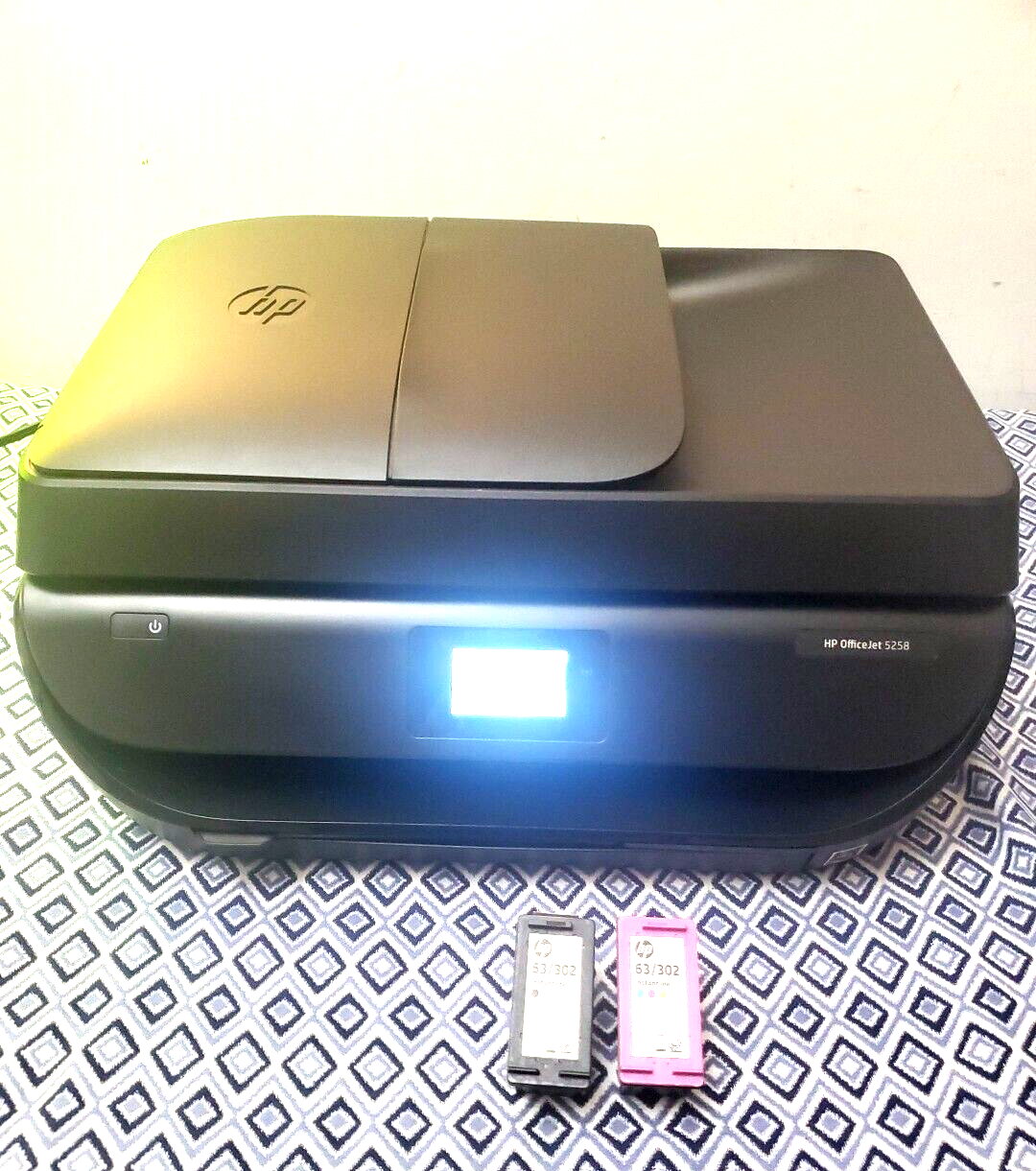 HP Officejet 5258 Wireless All-in-One Inkjet Printer 192018045941 | eBay