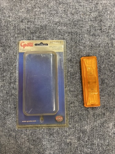 Grote 46743-5 Amber 2-Bulb Clearance Marker Light Slim | eBay