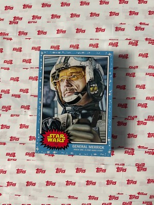 2022 Topps Star Wars Living Set #330 General Merrick SP Card Rogue One ...