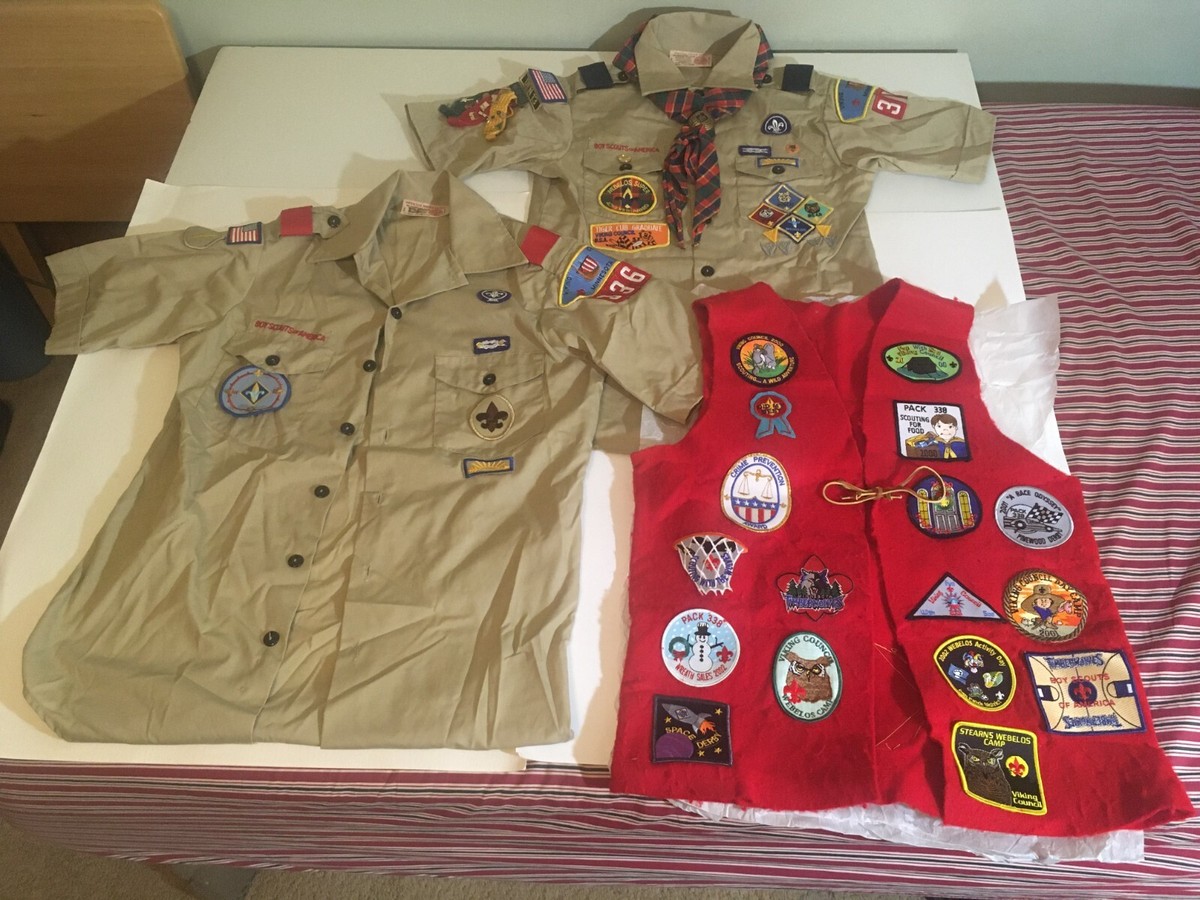 Boy Scout Uniform Patch Layout Cub Scout Patch & Badge Placement Guide