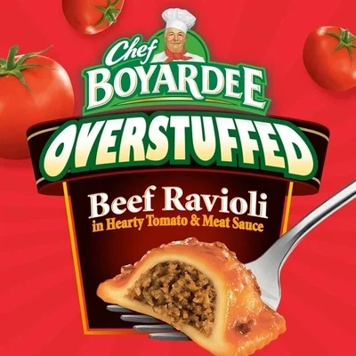 Chef Boyardee Overstuffed Beef Ravioli | Grelly USA