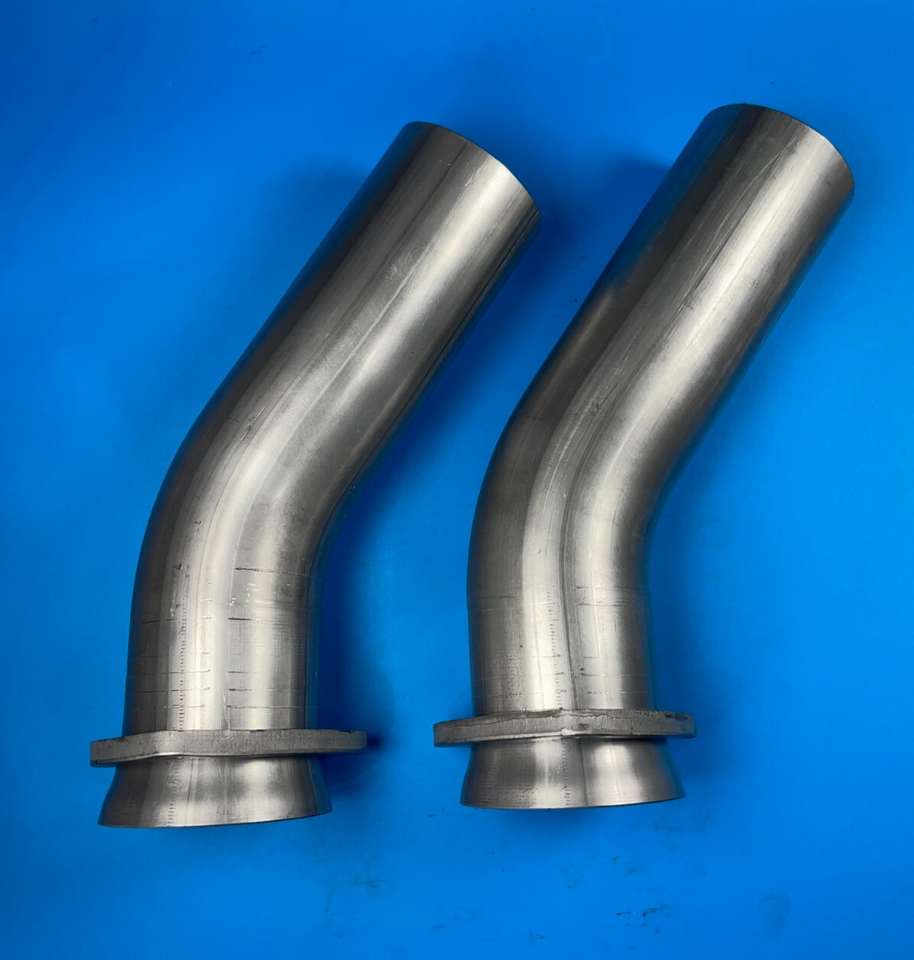 3"Ball Header To 3" OD 11" Long Aluminized 3 Bolt Socket Collector ...