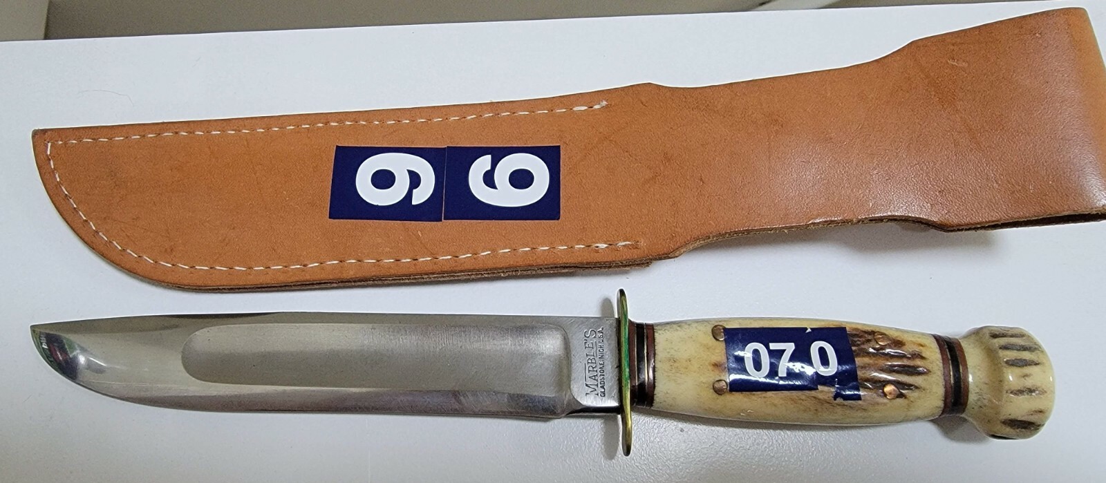 Vintage Marbles Gladstone Ideal Full hilt 7 1/2 blood grove | eBay