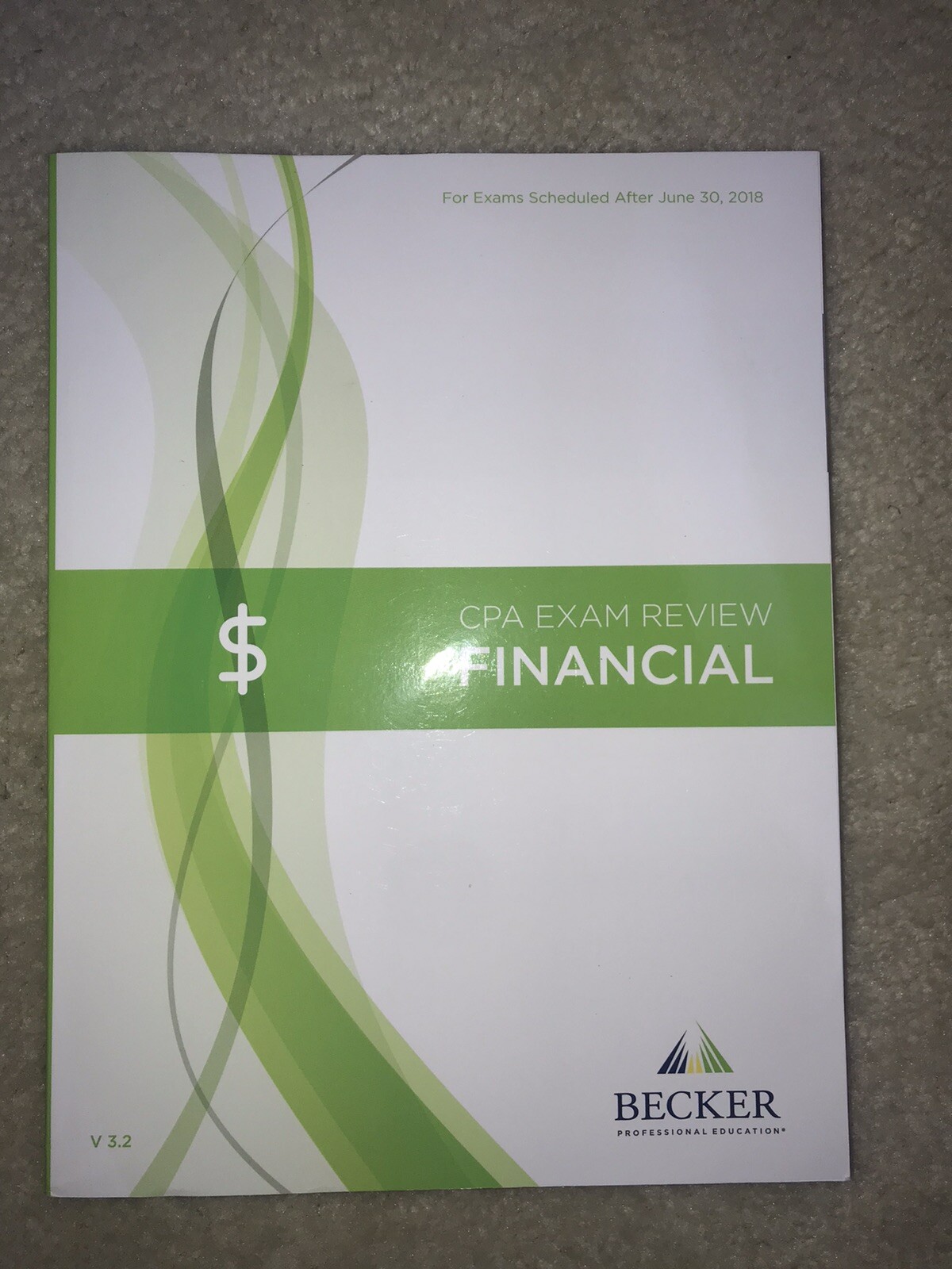 Becker Professional Education CPA Exam Review - V 3. 2 Financial ...