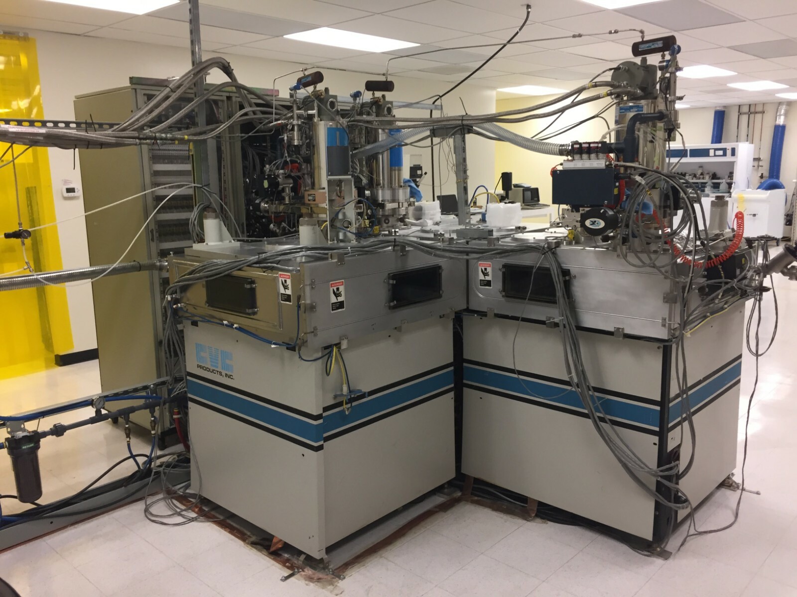 CVC Products 2800 Load Lock Dual Process Chamber Sputtering System with ...