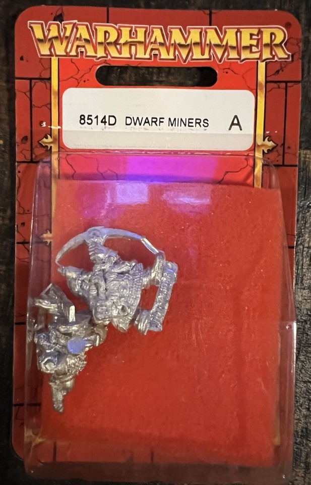 Warhammer Dwarf Blister Multi-Listing 1997-2001 Sealed Metal Pewter ...