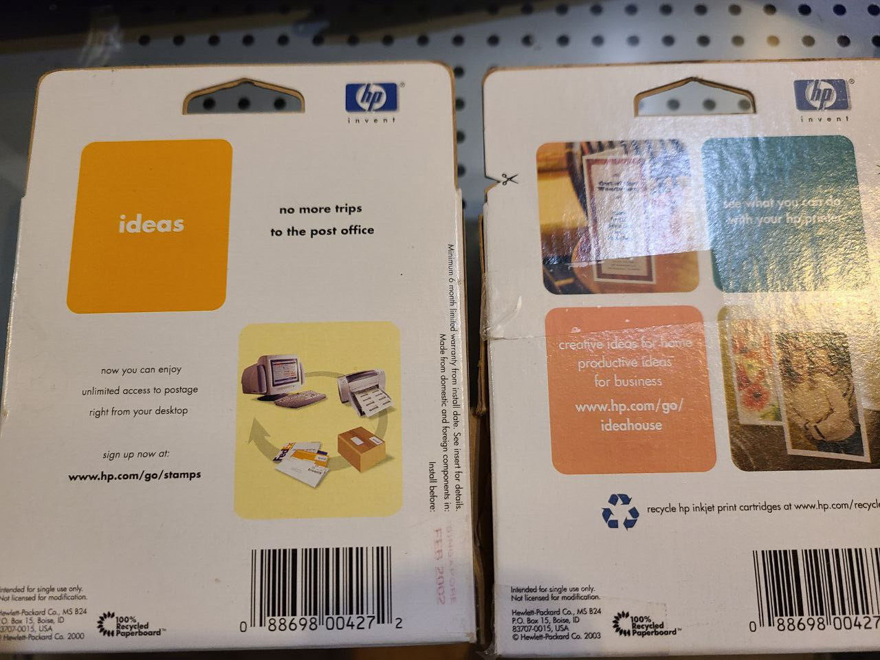 LOT of 2 HP 41 HP41 INVENT Ink Inkjet Cartridge Genuine Tri-Color ...