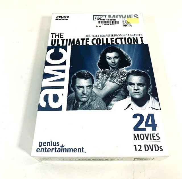 AMC The Ultimate Collection Vol One 12 DVDs 24 Classic Movies for sale ...