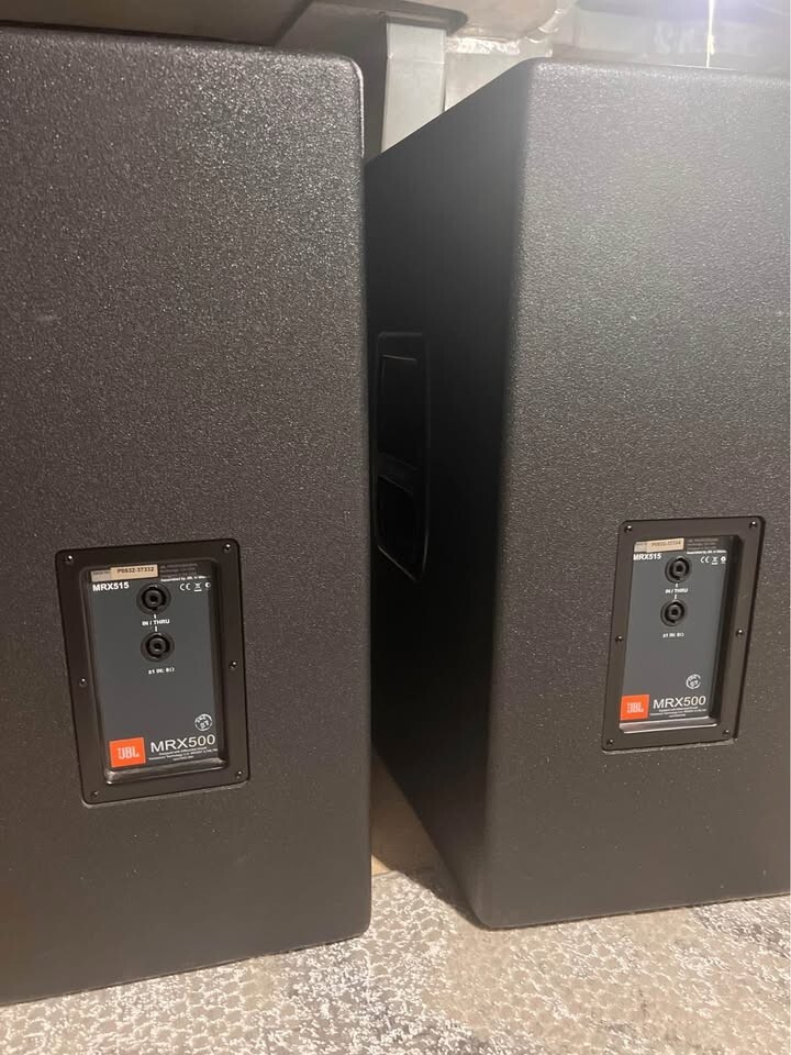 2 JBL MRX 515 15" 2-WAY PASSIVE SPEAKERS - PAIR- GREAT DEAL | eBay