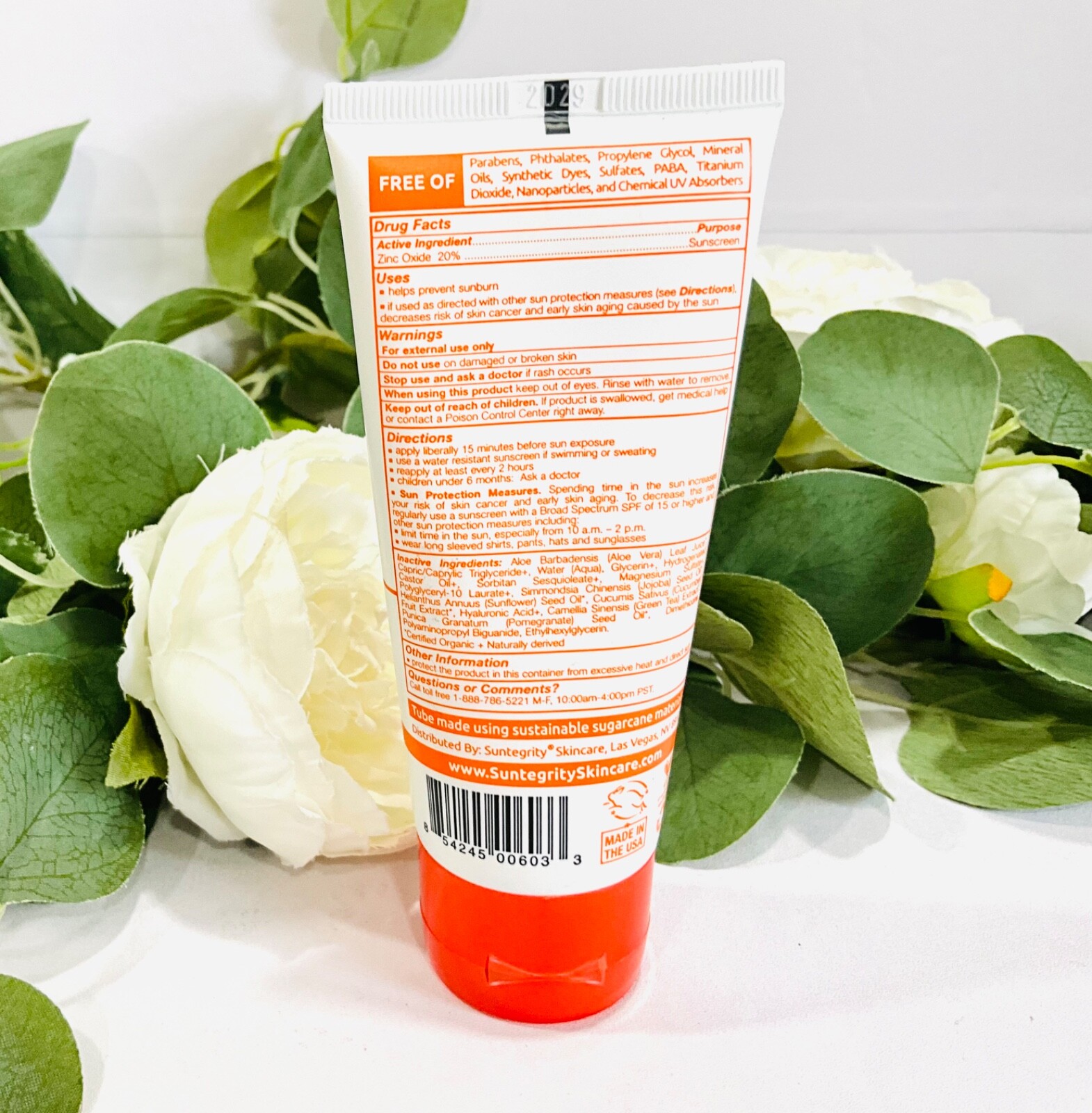 Sun Tegrity Natural Mineral Body Screen With Antioxidants 30 SFP ...