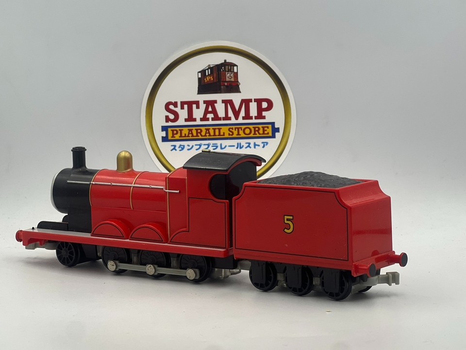Tomy Trackmaster Plarail DIAPET James the Red Engine | eBay