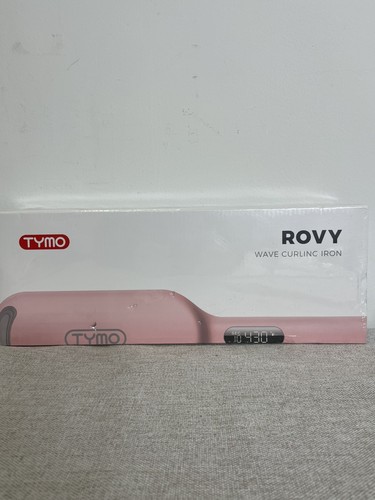 TYMO ROVY Wave Curling Iron 1.25” Hair Crimper Waver Pink Plug INew ...