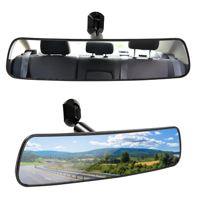 Rear View Mirror Universal Interior Replacement Driving Instructor Wide ...