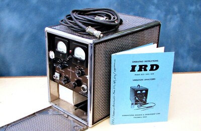 IRD International Research & Development Vibration Analyzer No. 652 w ...