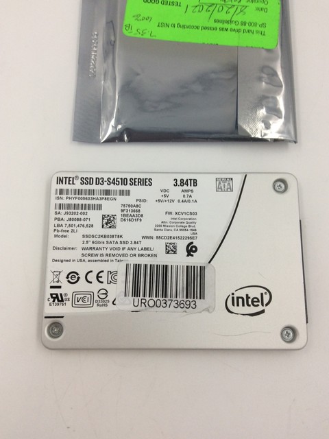 Intel SSDSC2KB038T8 3.8TB 2.5 Inch Internal SSD for sale online | eBay