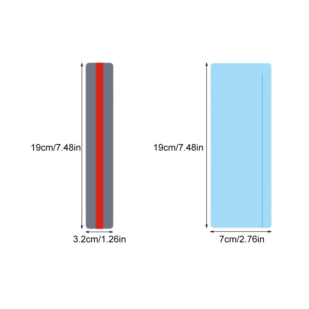 16pcs Color Overlay Set Kids For Dyslexia Portable Reading Strip Clear ...