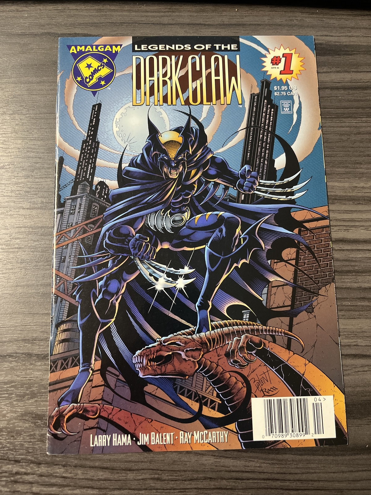 Legends Of The Dark Claw #1 (04/96, DC) Batman/Wolverine Mashup ...