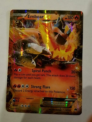 Emboar Ex Pokemon Card