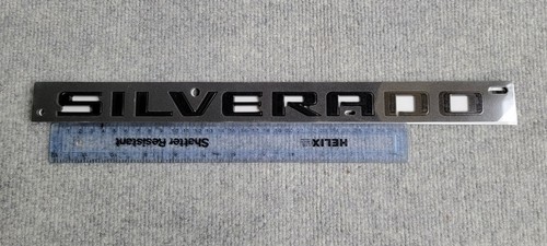 2019-2022 Chevrolet SILVERADO Tailgate Nameplate OE #84945797 | eBay