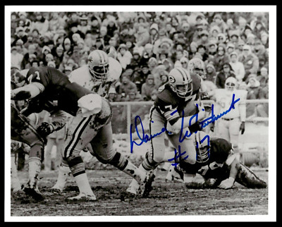 DAVID WHITEHURST SIGNED 8X10 PHOTO INSCRIBED "#17" - GREEN BAY PACKERS ...