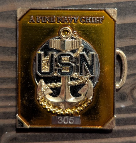 Navy Chief Challenge Coin | eBay