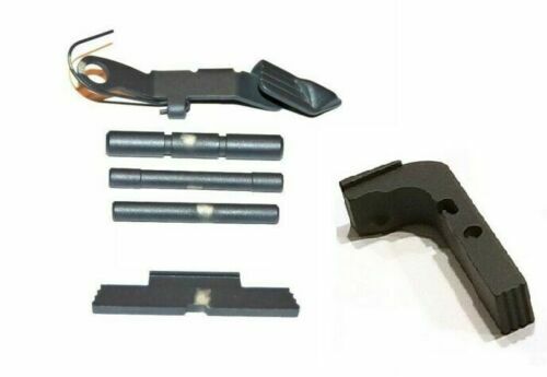 For GLOCK 17 19 26 Gen 3 Extended Control Kit 3 Pins And Serrated Mag ...