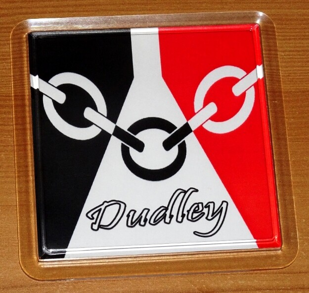Dudley Black Country Flag Drinks Coaster | eBay