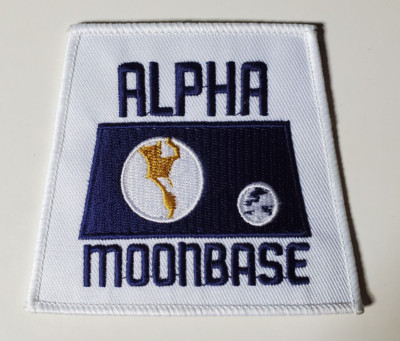 Space:1999 Alpha Moonbase-Old Version Large 4" Uniform Patch- USA ...