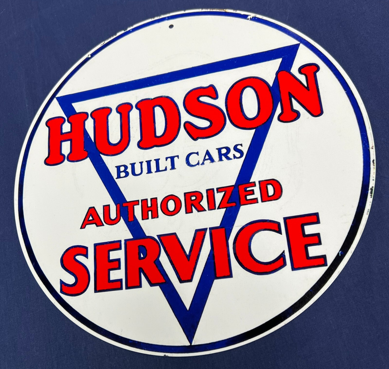 Hudson Built Cars Authorized Service Aluminum Metal Sign 12" | eBay