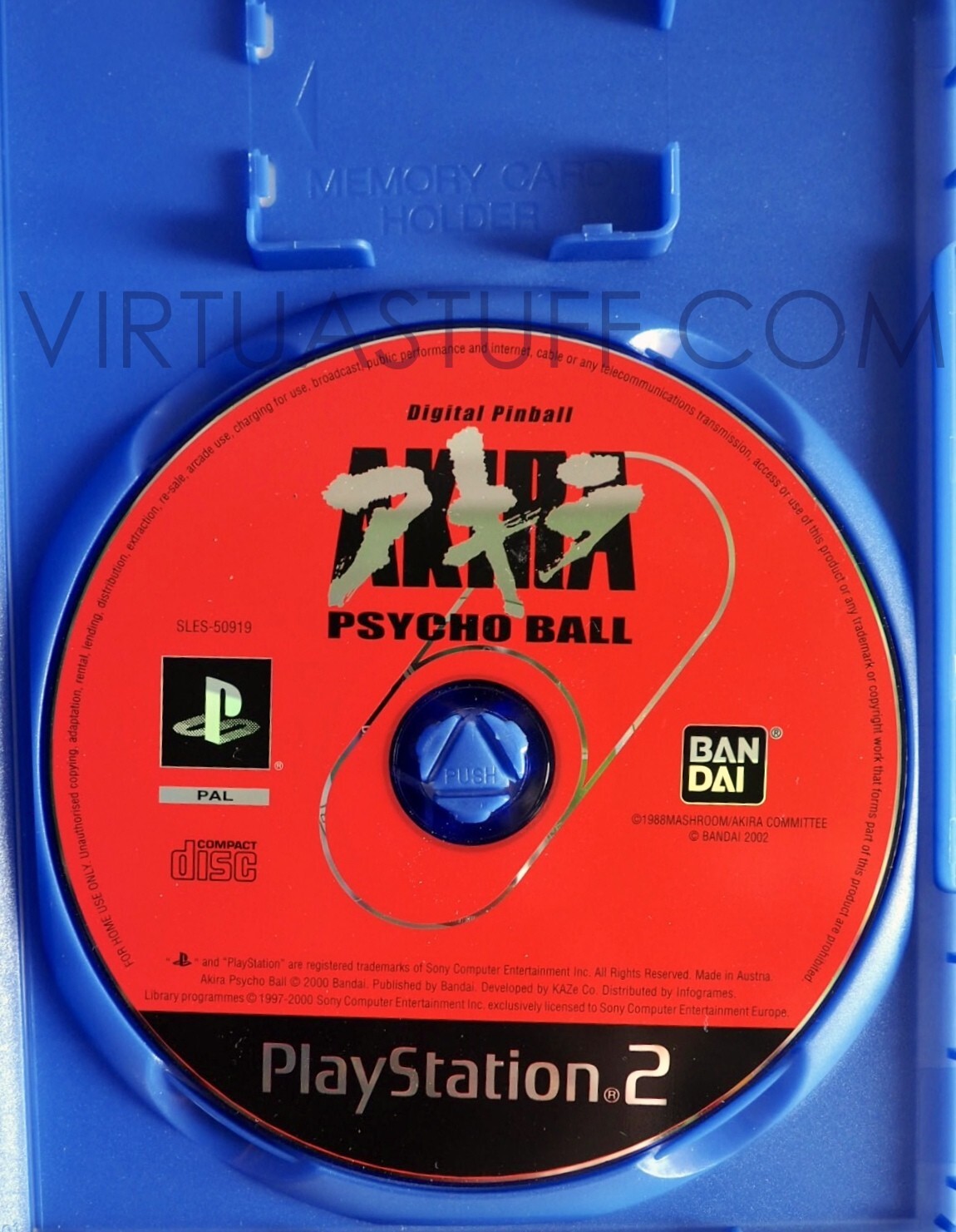 Akira Psycho Ball, Sony Playstation 2, PS2 Italian Market, Euro, gamer ...