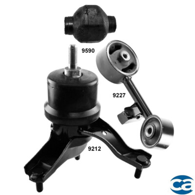 Right, Rear Engine Mounts & Right Torque Strut Mount 3Pcs Set for Lexus ...