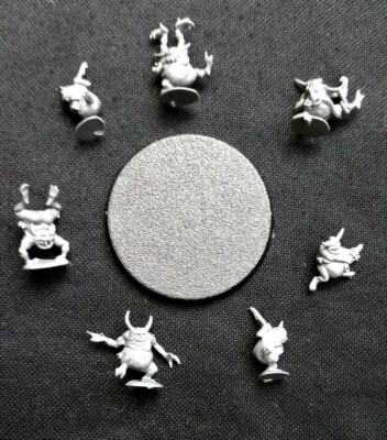 7 Nurglings Chaos Daemon Warhammer 40K Nurgle Sigmar from Plaguebearers ...