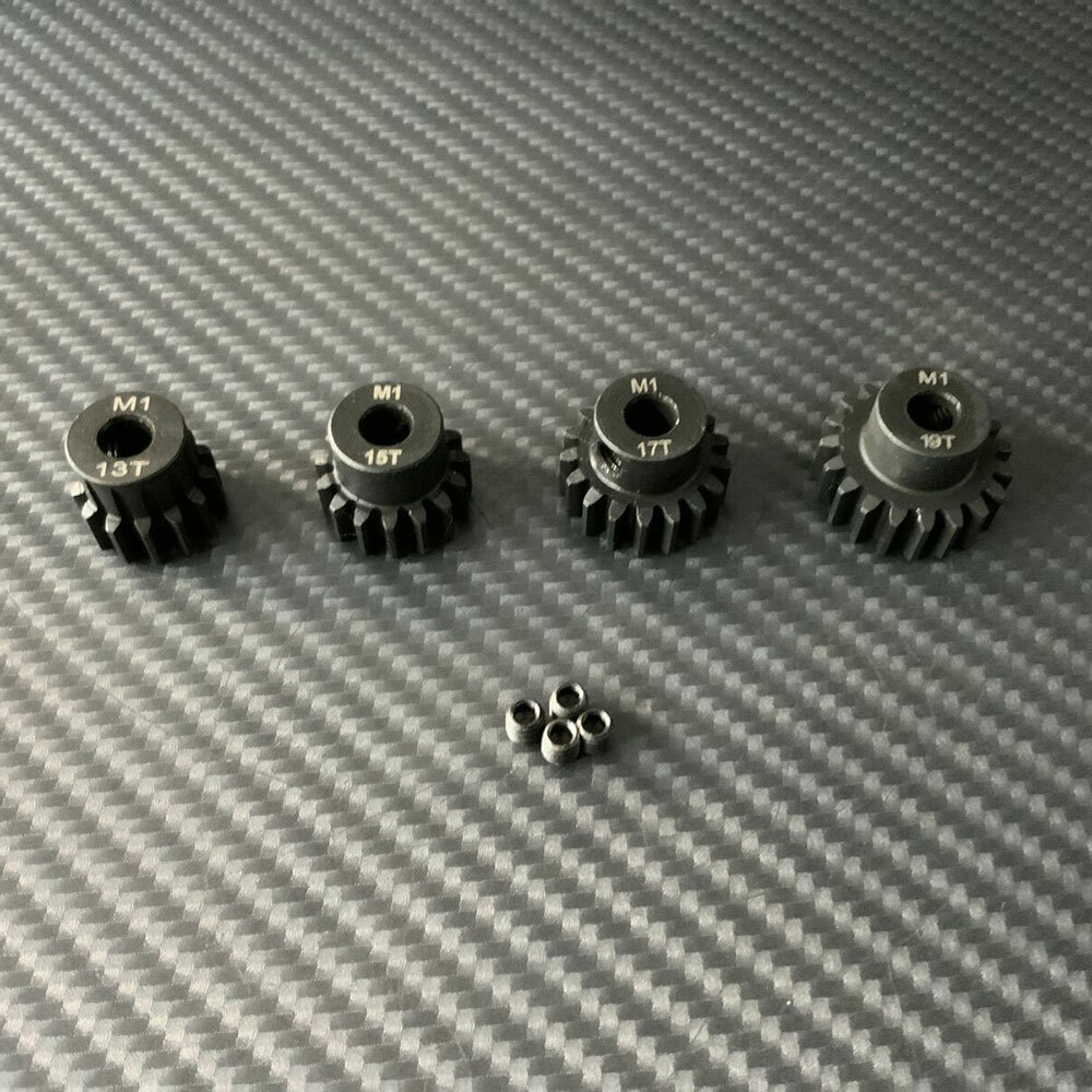 Mod 1 5mm 13T 15T 17 19T Steel M1 Pinion Gear Set Fits Arrma Senton ...