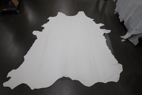 White Leather Hide Upholstery Whole Full Cow Hide 40 Square Feet ...