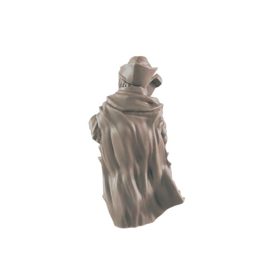 Human Mini | Bard Singer | Male Townsfolk NPC Figure | DnD Wargaming ...