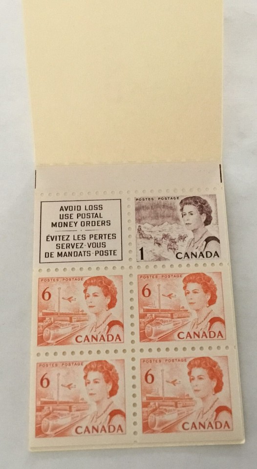 CANADIAN STAMP BOOKLETS 1968 BK 59AS PER PHOTO | eBay