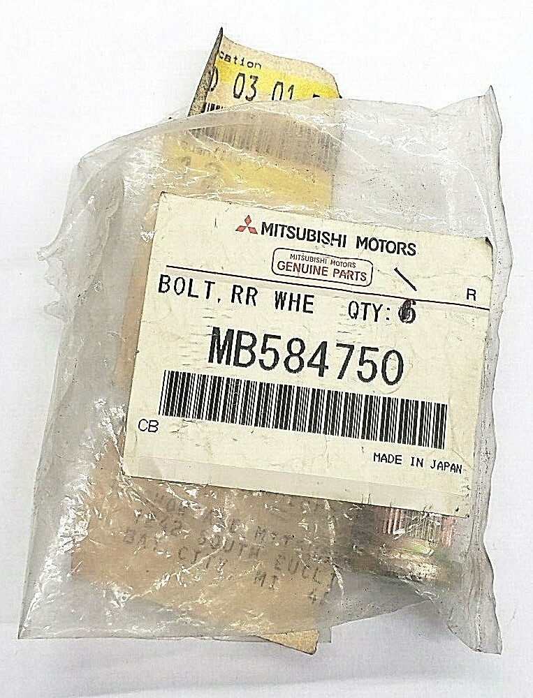 Mitsubishi MB584750 Genuine OEM Factory Original Wheel Bolt for sale ...