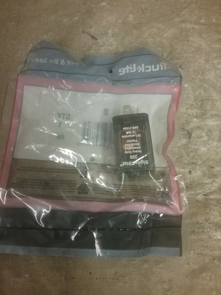 New Truck-lite Signal Stat 12v 10 Lamp 3 Blade Terminal Flasher Module ...