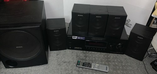 Sony Surround Sys STR-K7000 Receiver /Speakers / Subwoofer Lot Tested ...