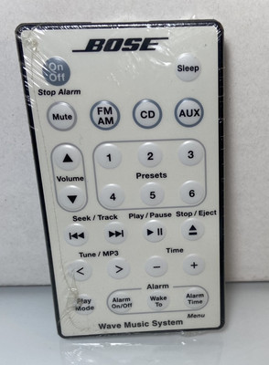 Genuine Bose Wave Music System Remote Control for AWRCC1 AWRCC2 Radio ...
