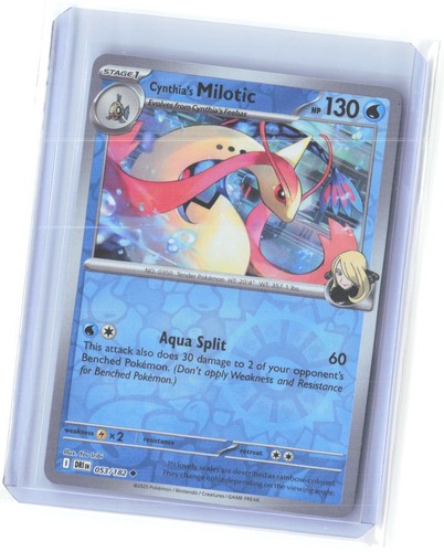 SV10: Destined Rivals #053/182 Cynthia's Milotic Reverse Holo B1R1C47 ...