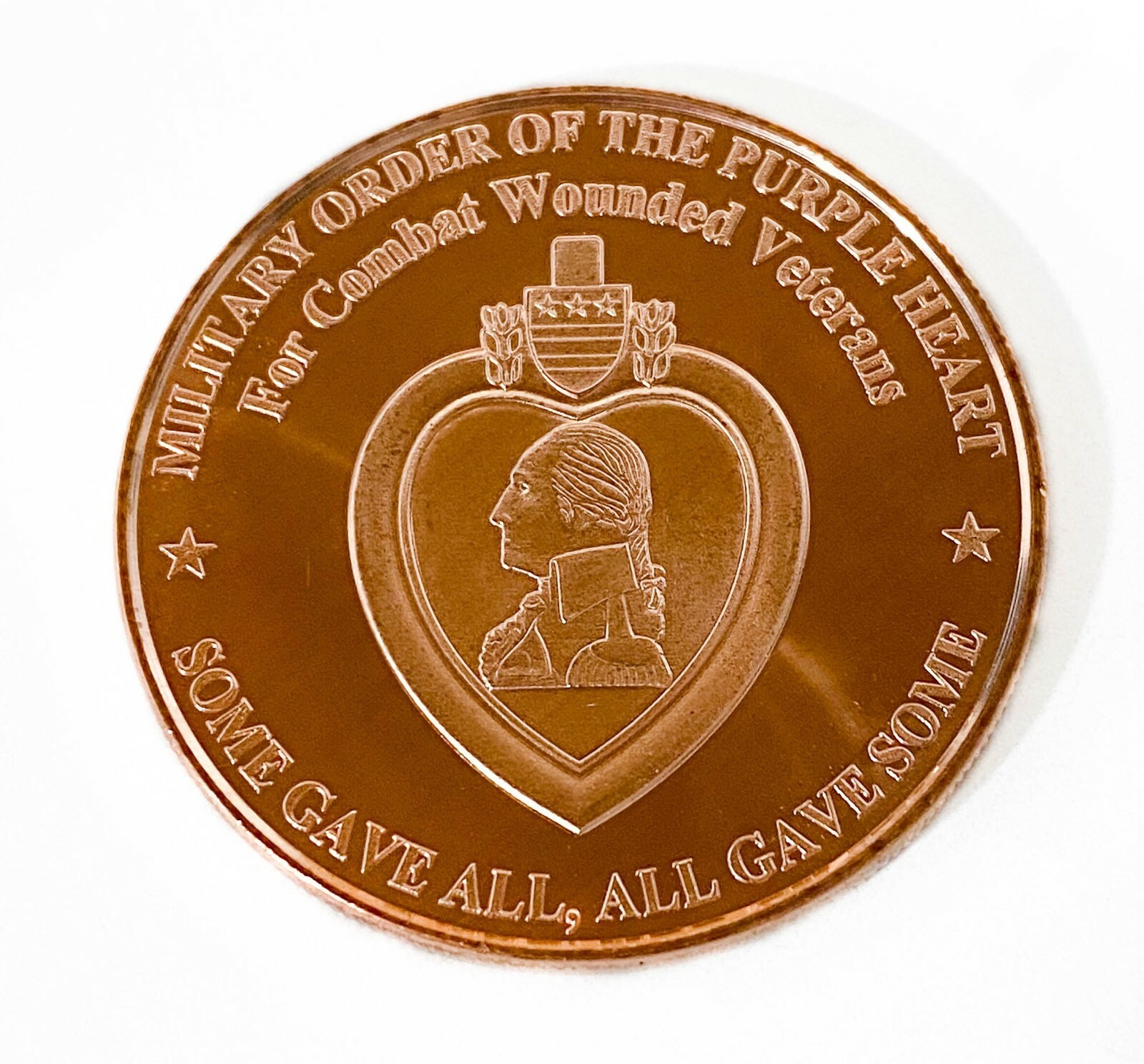 1 oz Copper Round - Purple Heart | eBay