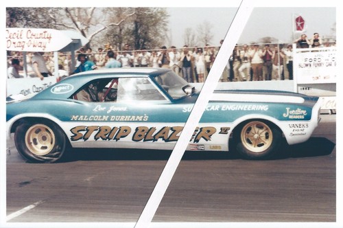 1960s Drag Racing-Malcolm Durham-STRIP BLAZER VI-'68 Camaro AA/FC-Cecil ...